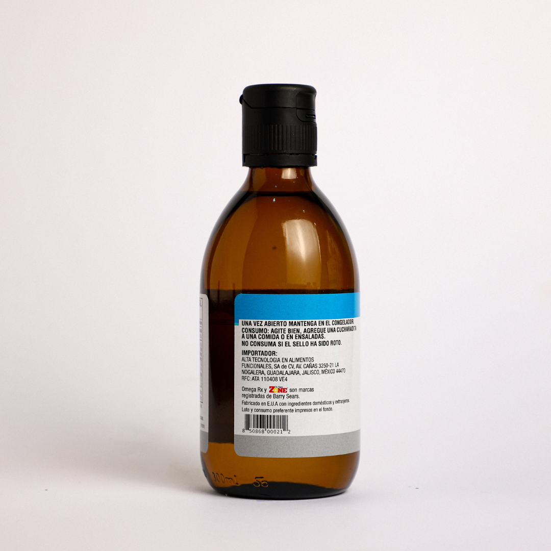 Omega 3 RX líquido 300 ml Dr. Sears La Zona México – Zone Foods Mx